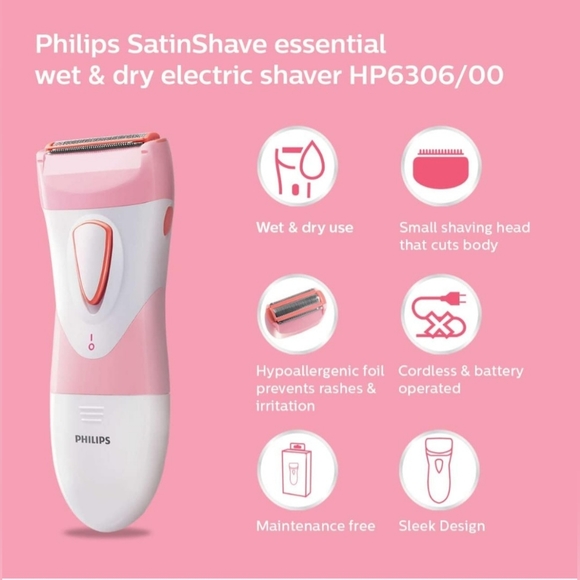 Philips | Accessories | Philips Beauty Satinshave Womens Electric Razor ...